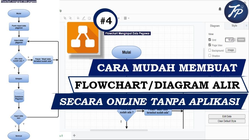 Tutorial Membuat Flowchart di Lucidchart dan Draw.io ...