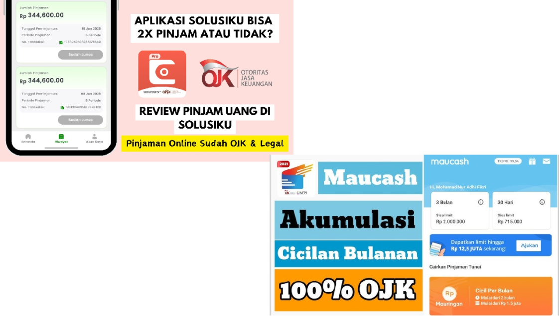 Rekomendasi Pinjaman Aman: Solusiku dan Maucash - Euphoricfeetreviews.com